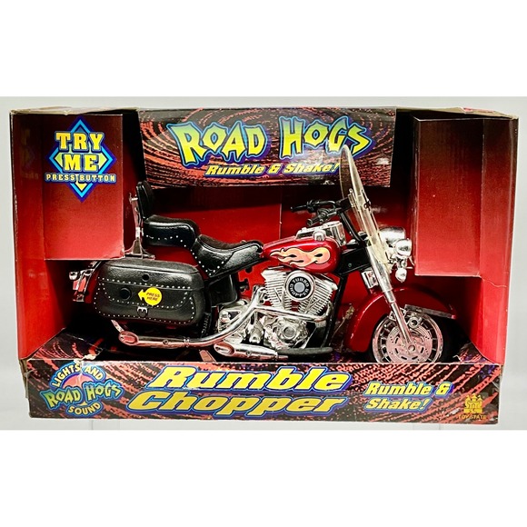 Toys | Vintage 1996 Road Hogs Rumble Shake Red Nib | Poshmark